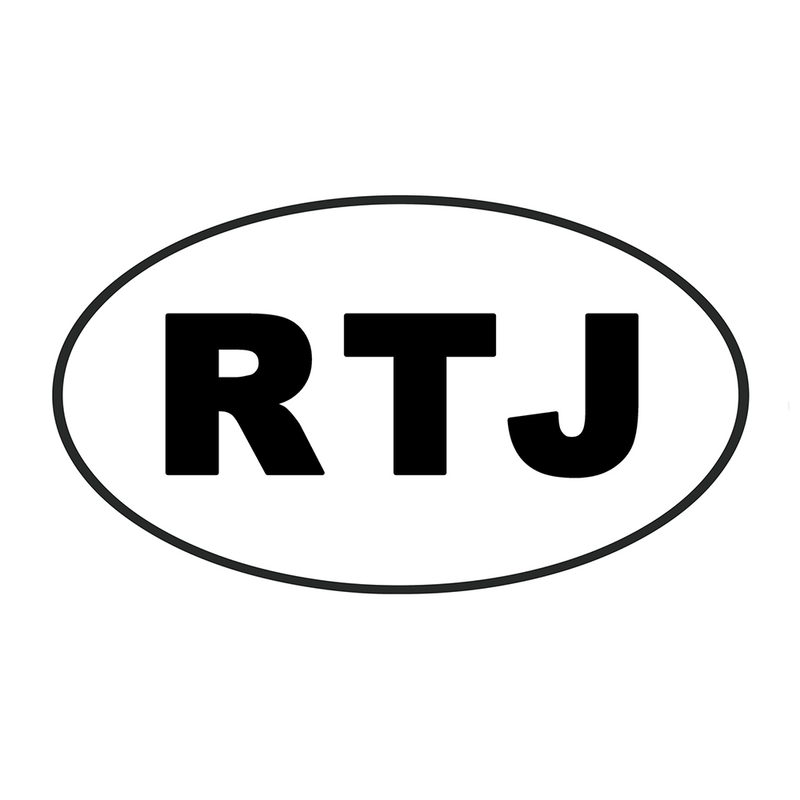 Home All RTJ LOGO BUMPER STICKER